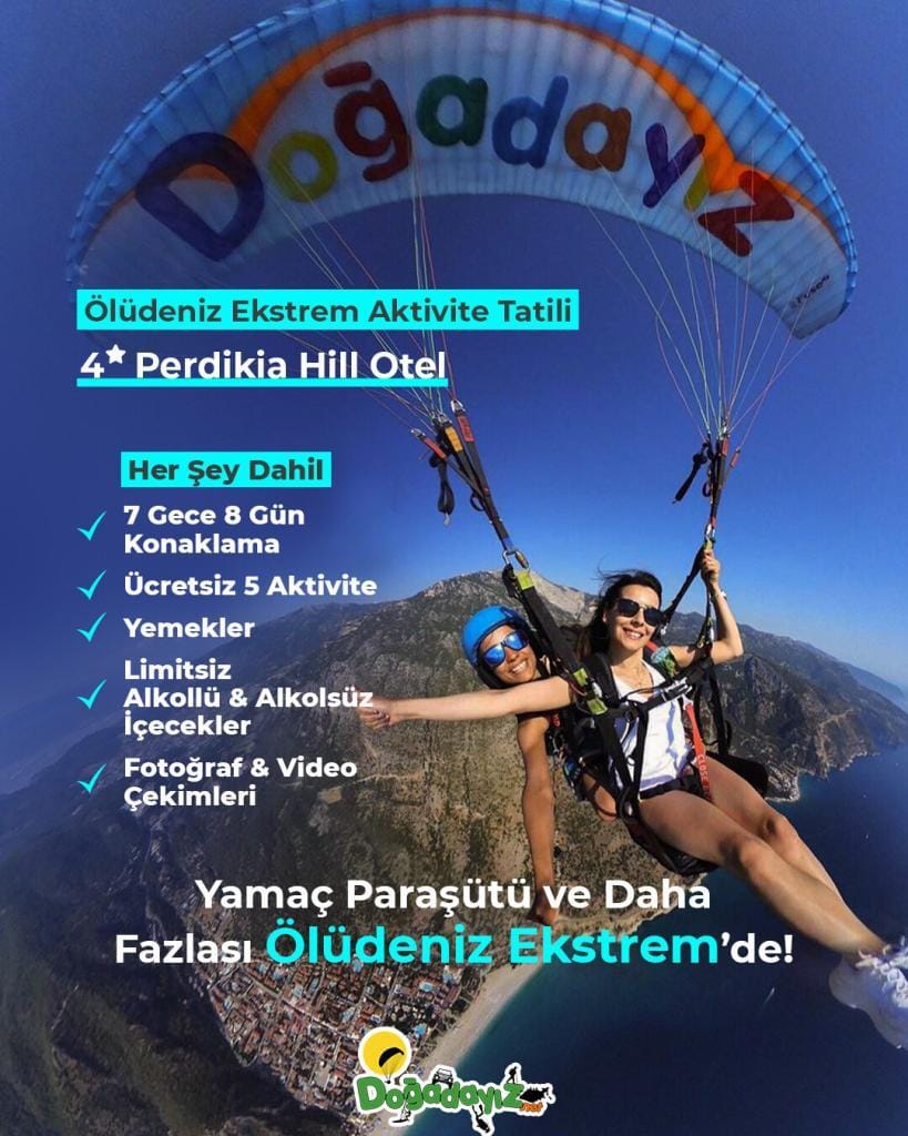 Türkiye'nin Aktivite Tatil & Macera Sporları Turizmi Mimarı!